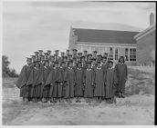 School Graduations (4 Negatives) 1950s, undated [Sleeve 15, Folder b ...