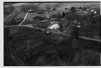 Aerial view of Pactolus Post Office - ECU Digital Collections