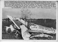 Bevo Howard stunt plane crash - ECU Digital Collections