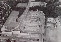 Aerial view of College Hill - ECU Digital Collections