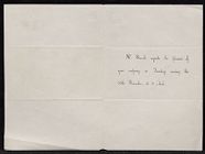 Invitation from Mr. Branch - ECU Digital Collections