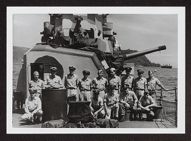 Officers of the USS Liddle (APD-60) - ECU Digital Collections