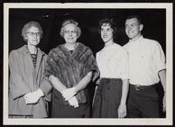 Photograph of unknown woman, Ruth Allen White, Judy Redfern, and Jim ...