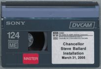 Chancellor Steve Ballard Installation - ECU Digital Collections