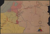 Map of 5th Division, Major General Lunsford E. Oliver Commanding ...